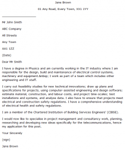 Electrical Engineer Cover Letter Example - Learnist.org
