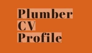 Plumber CV Profile Example - Learnist.org